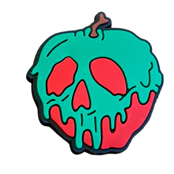 CROCS | Accessories | Snow White Poison Apple Croc Charm | Poshmark